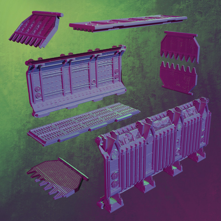 3D Printable Shipping Hub by EonsOfBattle
