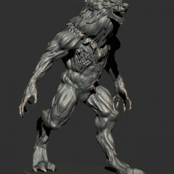 3D Printable Werewolves by Wargames Atlantic