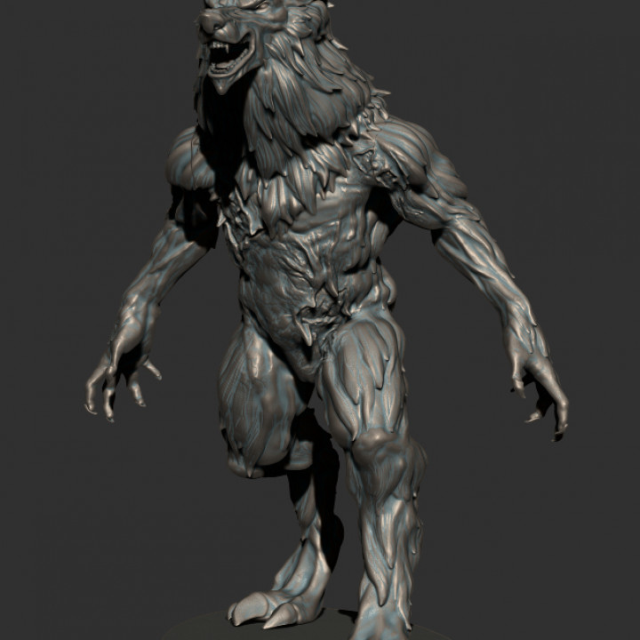 3D Printable Werewolves by Wargames Atlantic