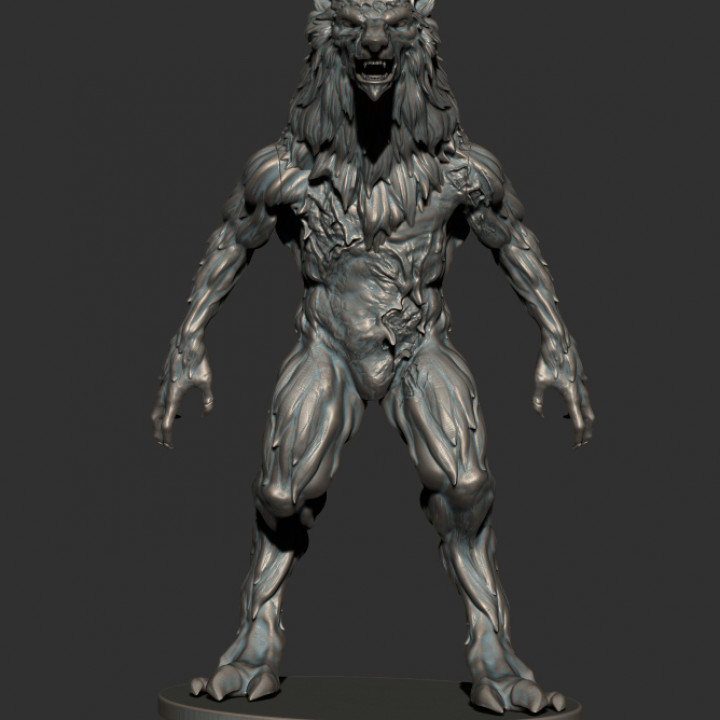 3D Printable Werewolves by Wargames Atlantic