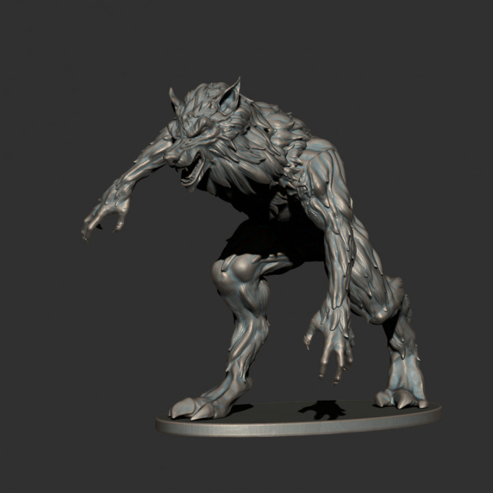 3D Printable Werewolves by Wargames Atlantic