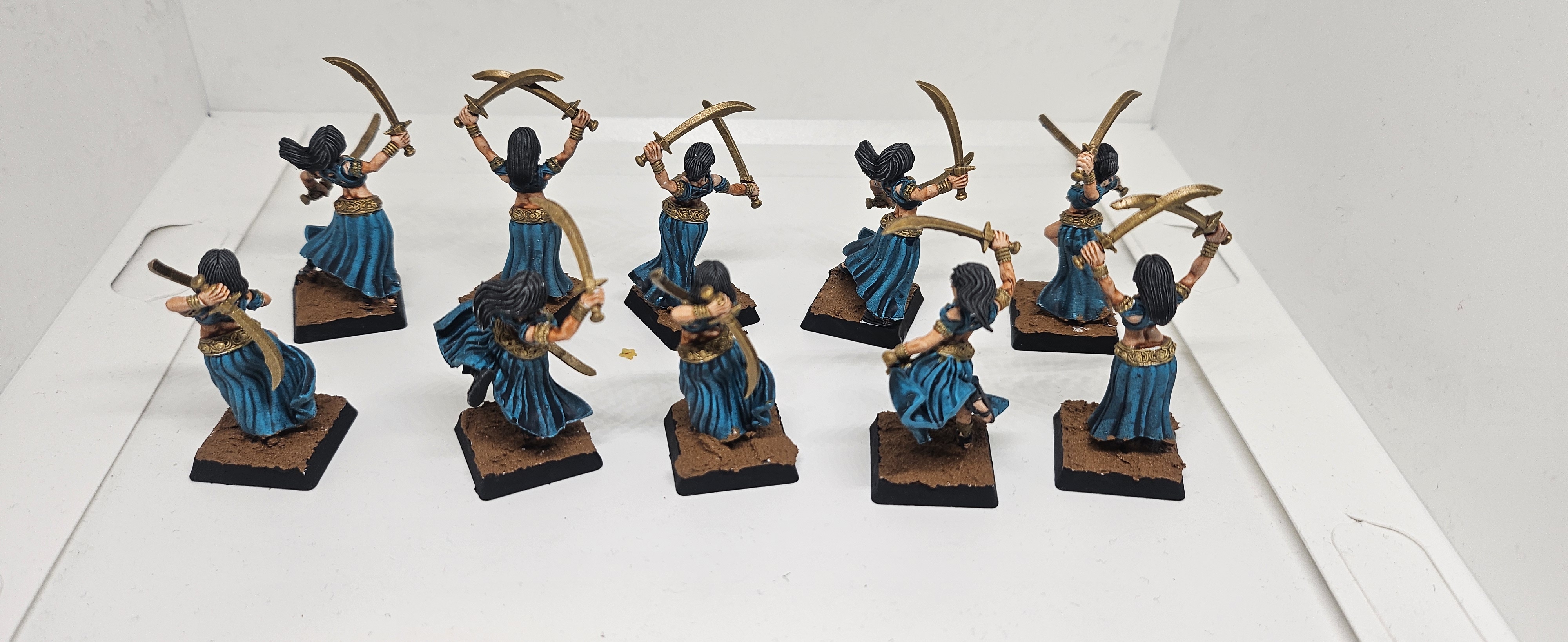 3D Printable Araby Blade Dancers by Kyoushuneko Miniatures