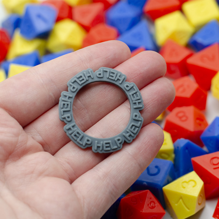 3D Printable Novelty Status Effect Rings Bundle - Series 1 by Found ...