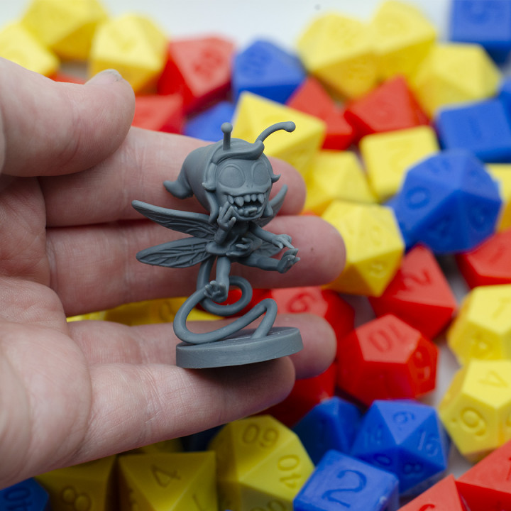 3D Printable Feywild Pixie Trio by Found Family Adventurecrafts