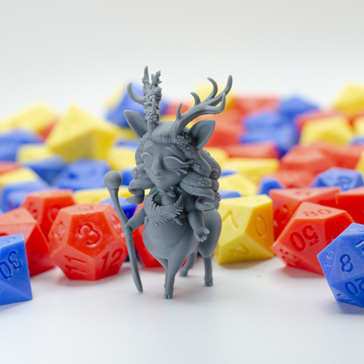 3D Printable Feywild Bundle! Nymph, Faun, and Pixie Trio by Found ...