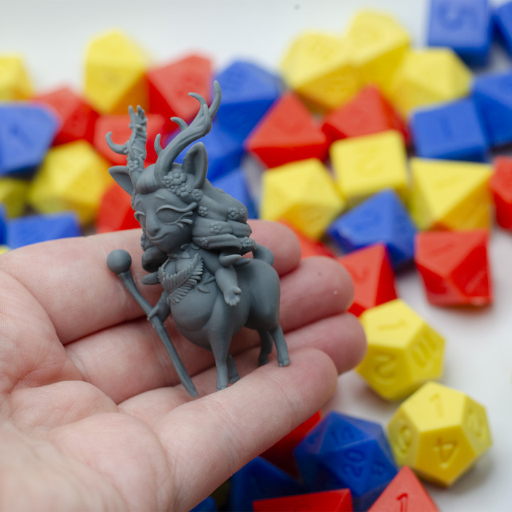 3D Printable Feywild Bundle! Nymph, Faun, and Pixie Trio by Found ...
