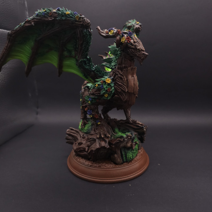 3D Print of Ancient Fey Dragon - Underthwyn by Paladincmd