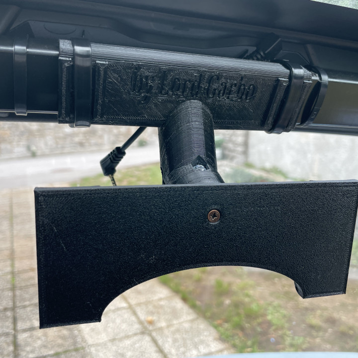 3D Printable Citroen Ami Universal Mirror Daschcam Rearcam support by ...