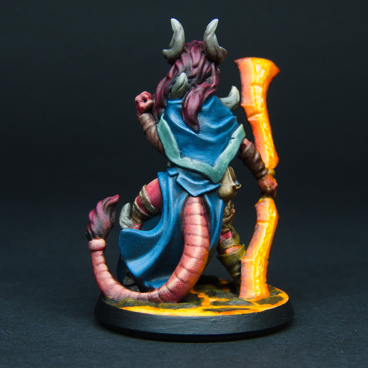 3D Printable Supportless Demonkin Female 01 by Arbiter Miniatures - by ...