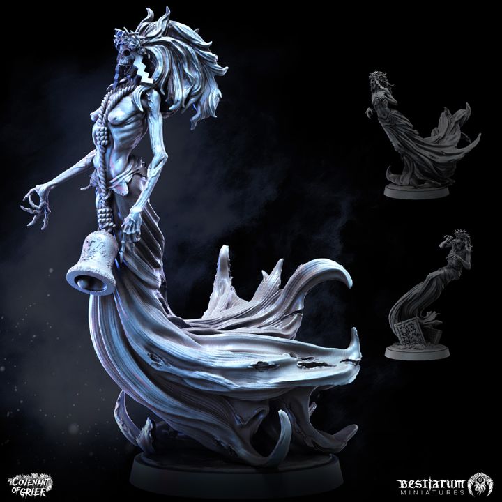 3D Printable Attendants of Despair x3 | Covenant of Grief | Ghosts by ...