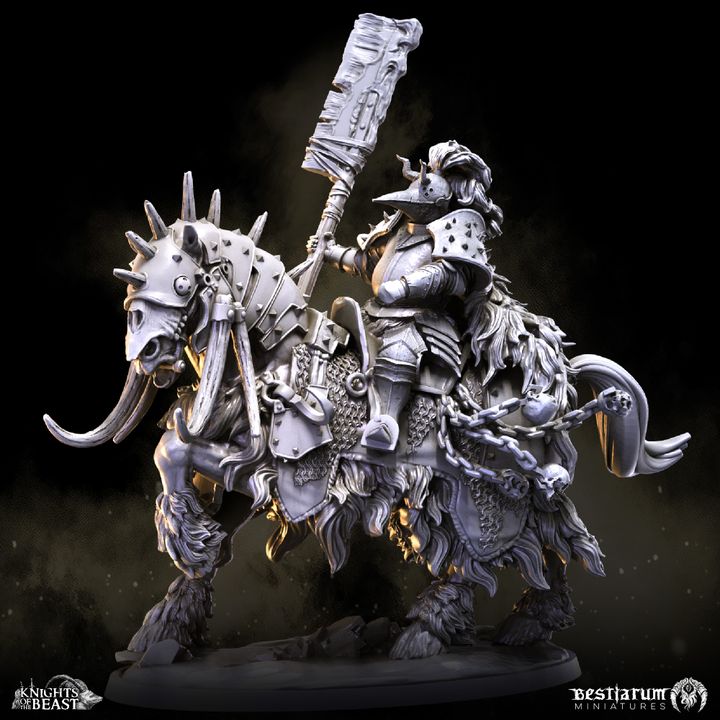3D Printable Beastsworn Ravager Cavalry: Multipart Kit | Knights of the ...