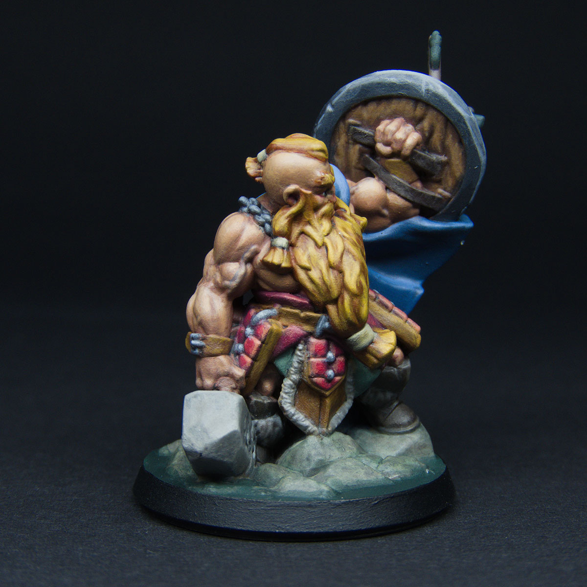 3D Printable Supportless Dwarf Male 01 by Arbiter Miniatures - by Theis ...