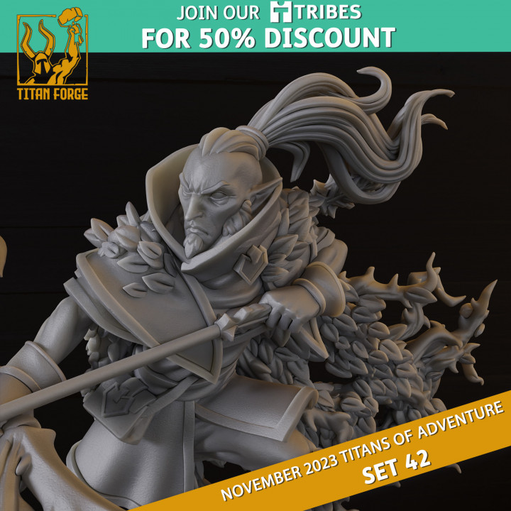 3D Printable RPG - DnD Hero Characters - Titans of Adventure Set 42 by ...