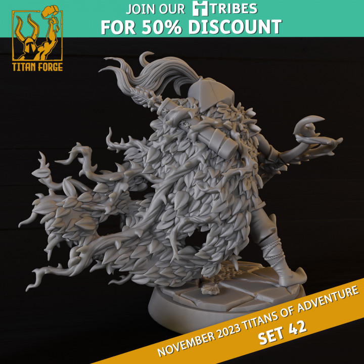 3D Printable RPG - DnD Hero Characters - Titans of Adventure Set 42 by ...