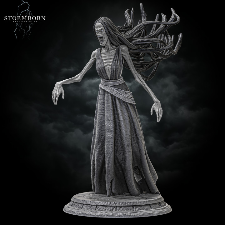 3D Printable Banshee (2 sizes included) by Stormborn Collectibles