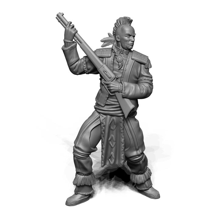 3D Printable Mohawk - Maverick Bounty Hunter by Gangfight Games