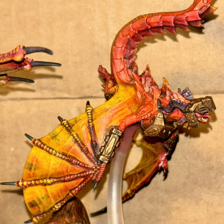 3D Print of Armored Spitfire Wyverns | PRESUPPORTED | Children of the ...