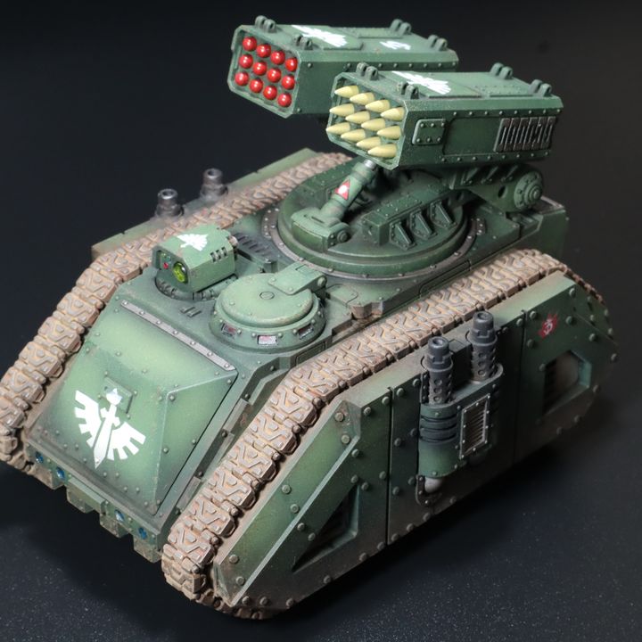 3D Printable 'Flayer' Multiple Rocket Launcher Tank (HA-Series) by ...