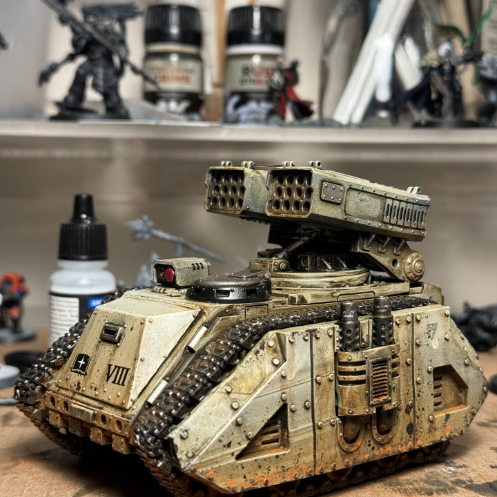 3D Print of 'Flayer' Multiple Rocket Launcher Tank (HA-Series) by ...