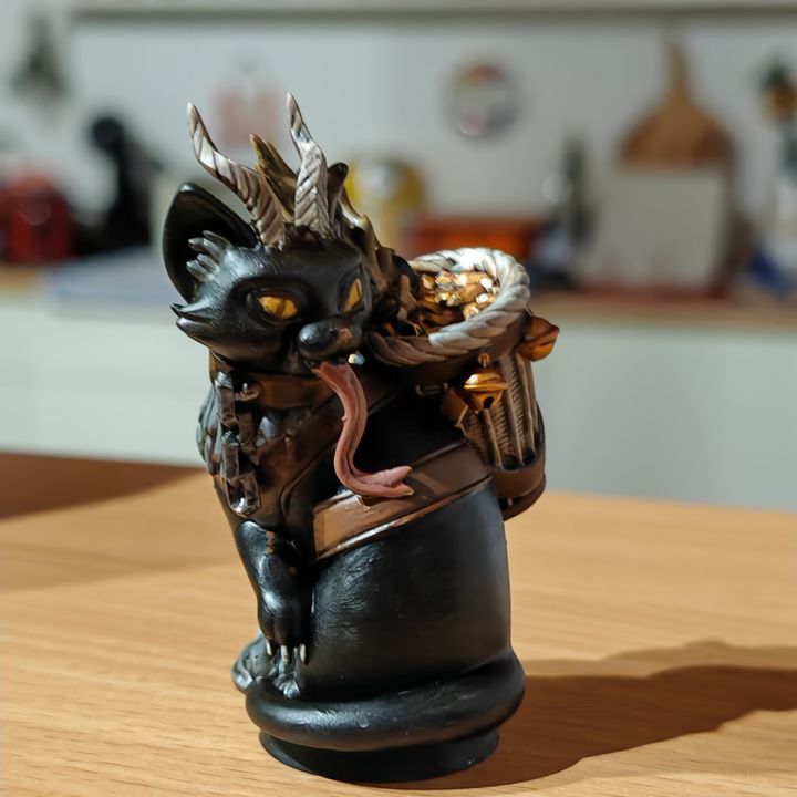 3D Print of Krampus Cat by lucapaleari