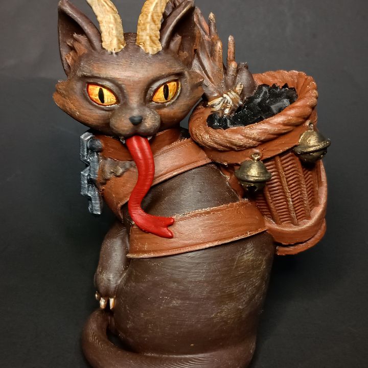 3D Print of Krampus Cat by Jasara