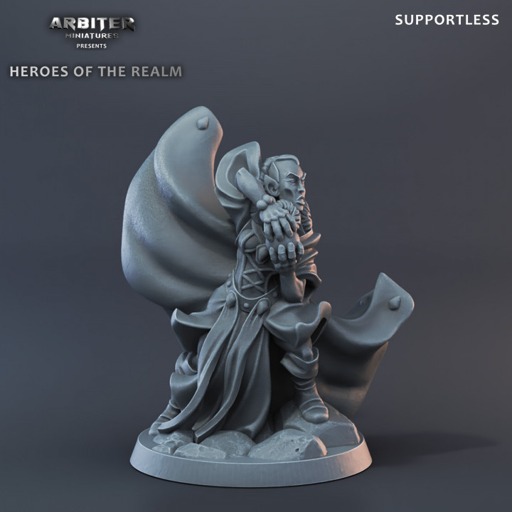 3D Printable Supportless Elf Female by Arbiter Miniatures - by Theis ...
