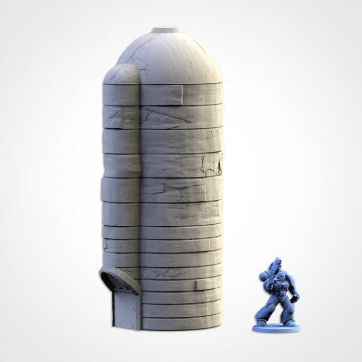 3D Printable Silos & Storage Tanks by Txarli Factory