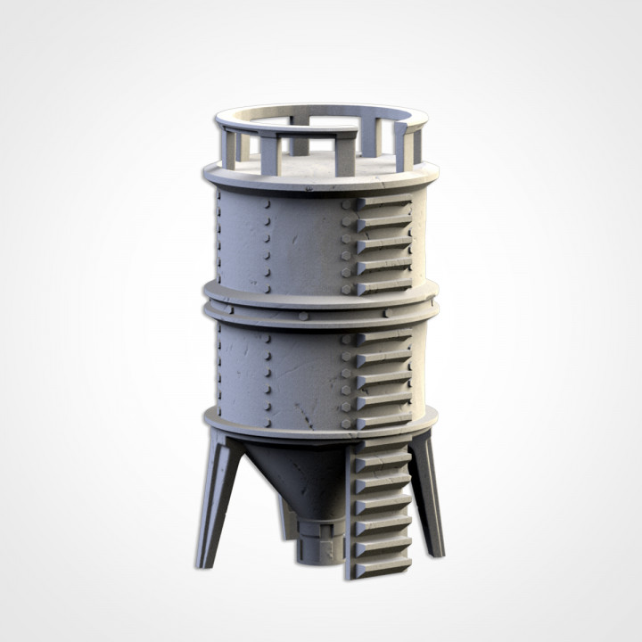 3D Printable Silos & Storage Tanks by Txarli Factory