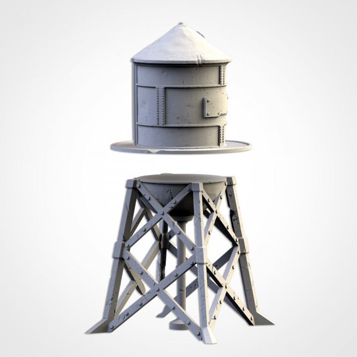 3D Printable Silos & Storage Tanks by Txarli Factory