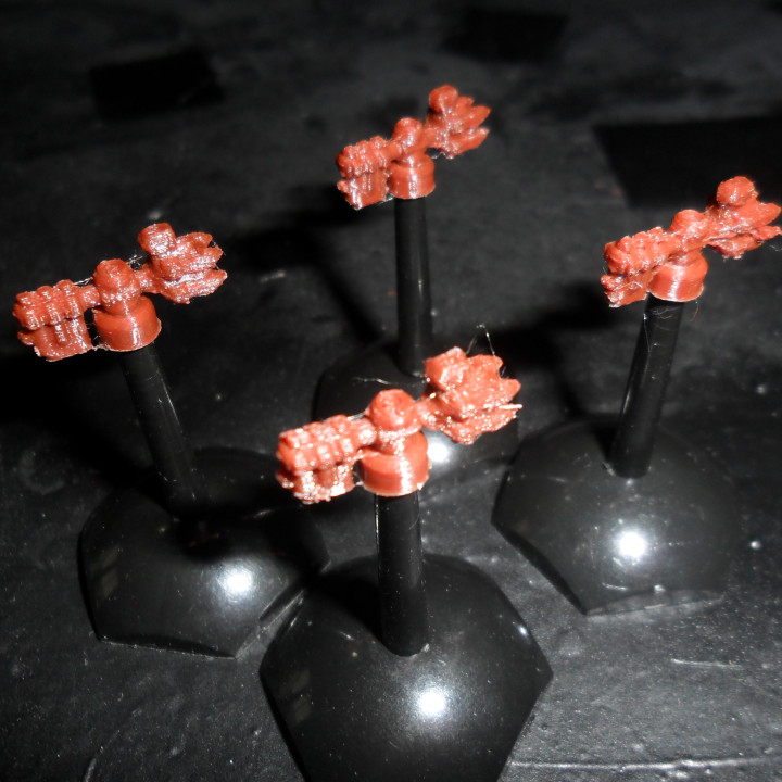 3D Printable XM101 Ralaou Class Light Corvette by Aotrs Shipyards