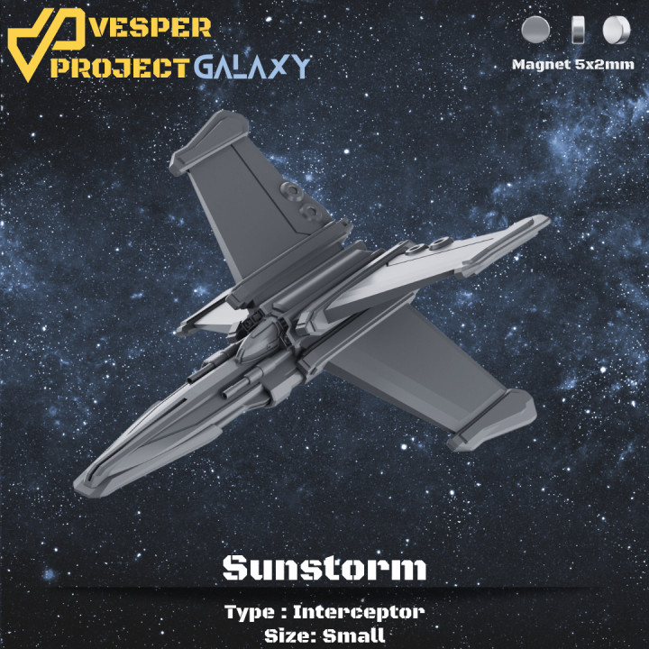 3D Printable Sunstorm by Vesper Project
