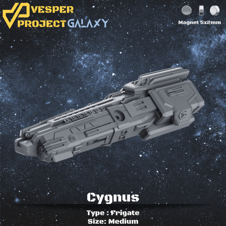 3D Printable Cygnus by Vesper Project