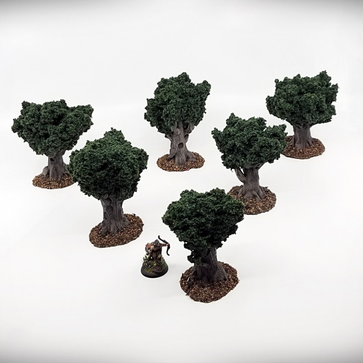 3D Printable Deciduous Trees Deluxe Bundle by Terrainify 3D Printable Deciduous Trees Deluxe Bundle by Terrainify