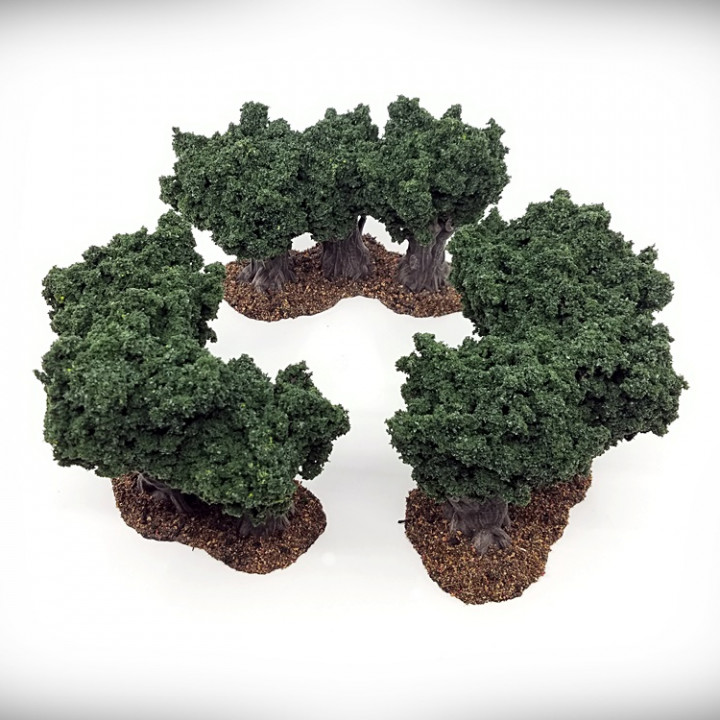 3D Printable Deciduous Trees Deluxe Bundle by Terrainify 3D Printable Deciduous Trees Deluxe Bundle by Terrainify