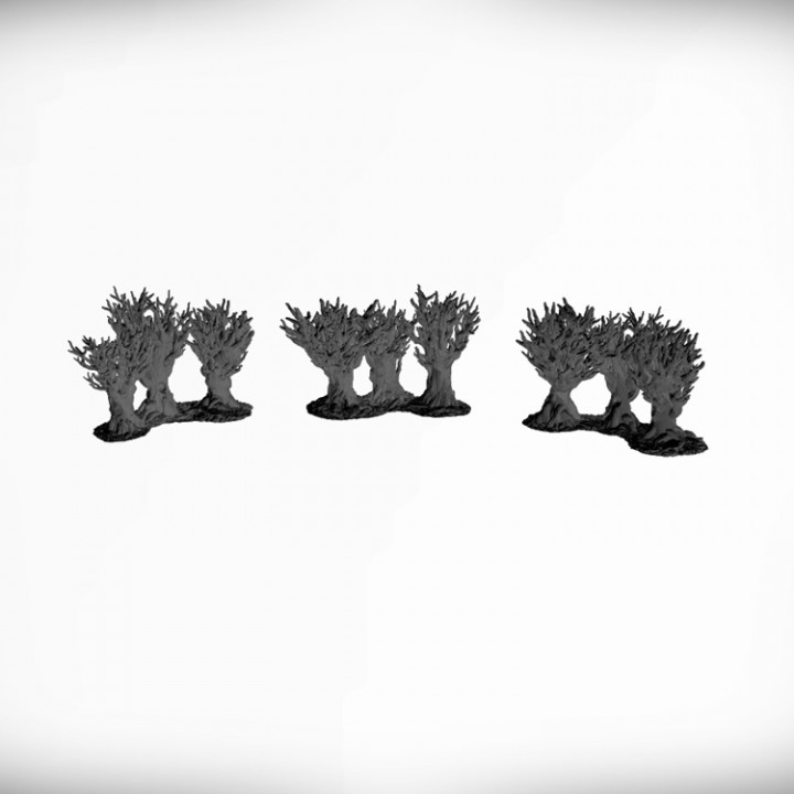 3D Printable Deciduous Trees Deluxe Bundle by Terrainify 3D Printable Deciduous Trees Deluxe Bundle by Terrainify