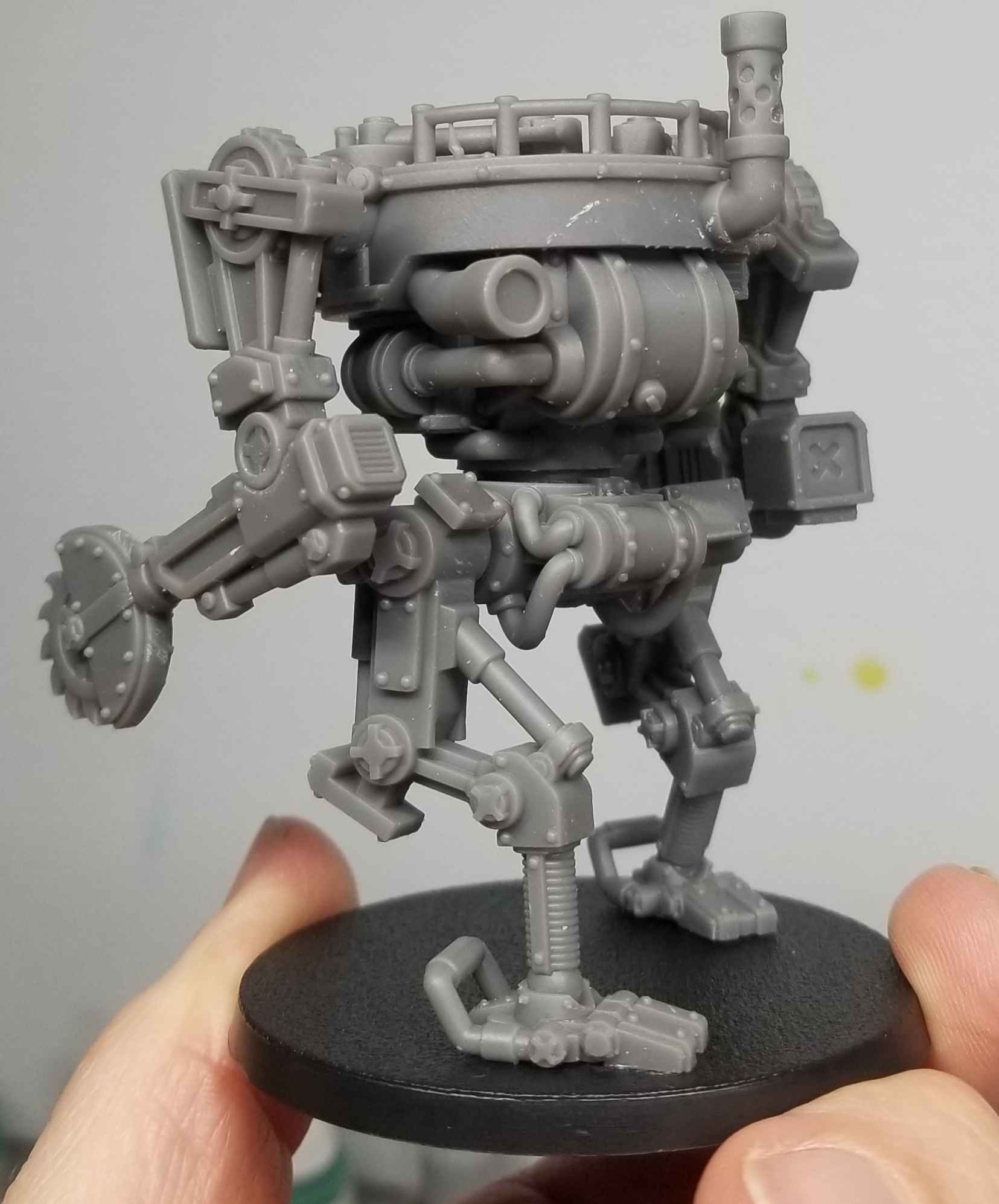 3D Printable "Hijack" Light Rig | Dieselpunk Mech by Scoutsifer Studio