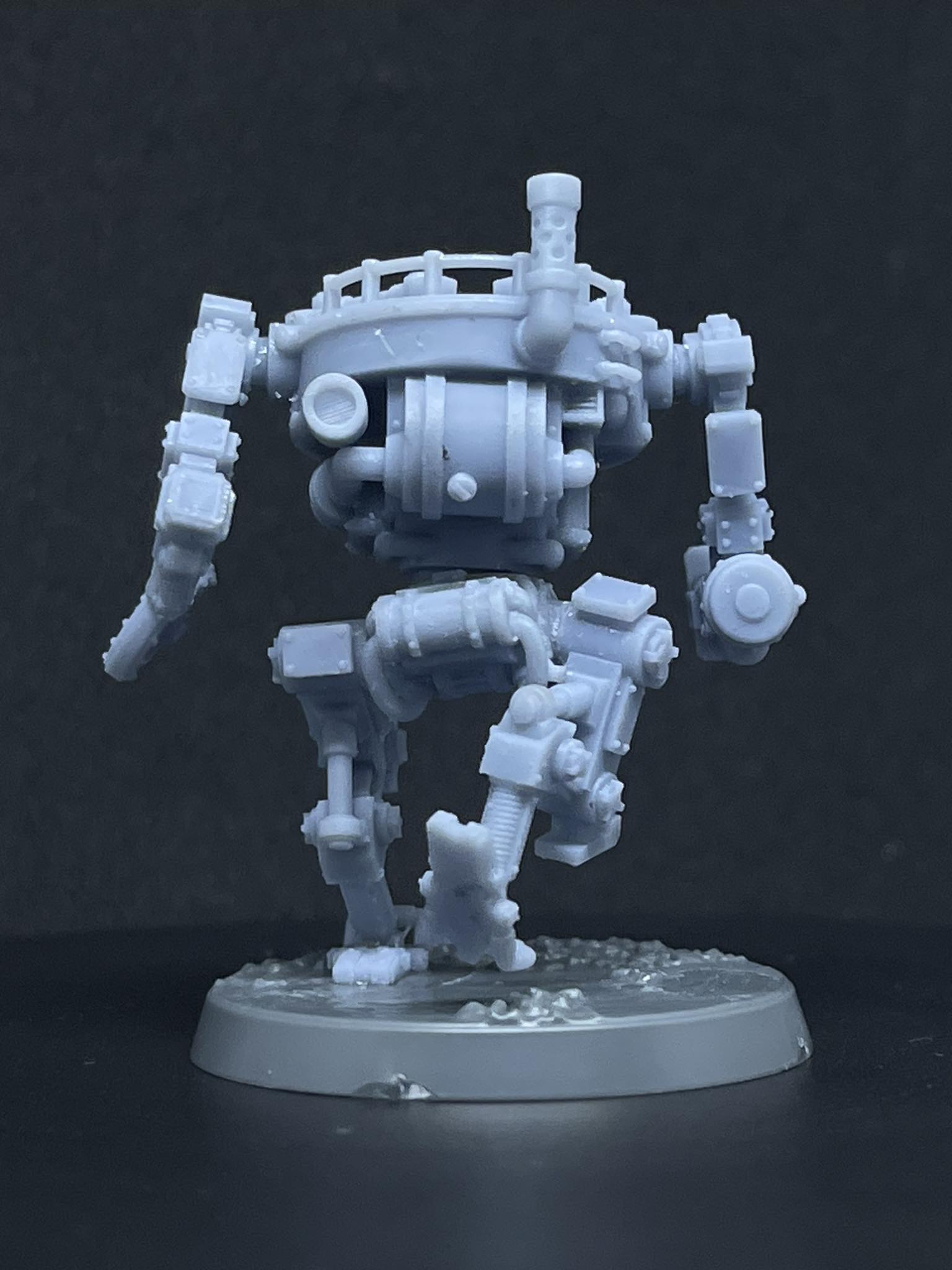 3D Printable "Hijack" Light Rig | Dieselpunk Mech by Scoutsifer Studio