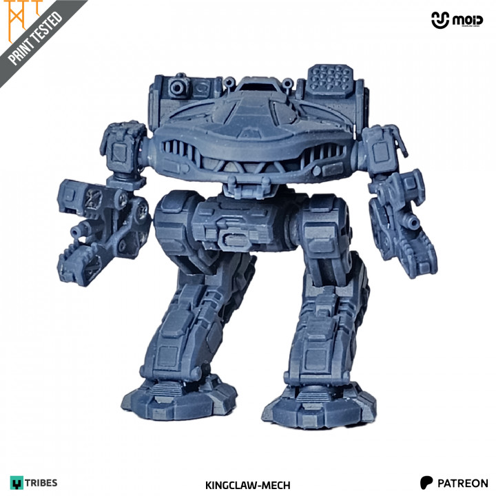 3D Printable King Claw Mech by Moid