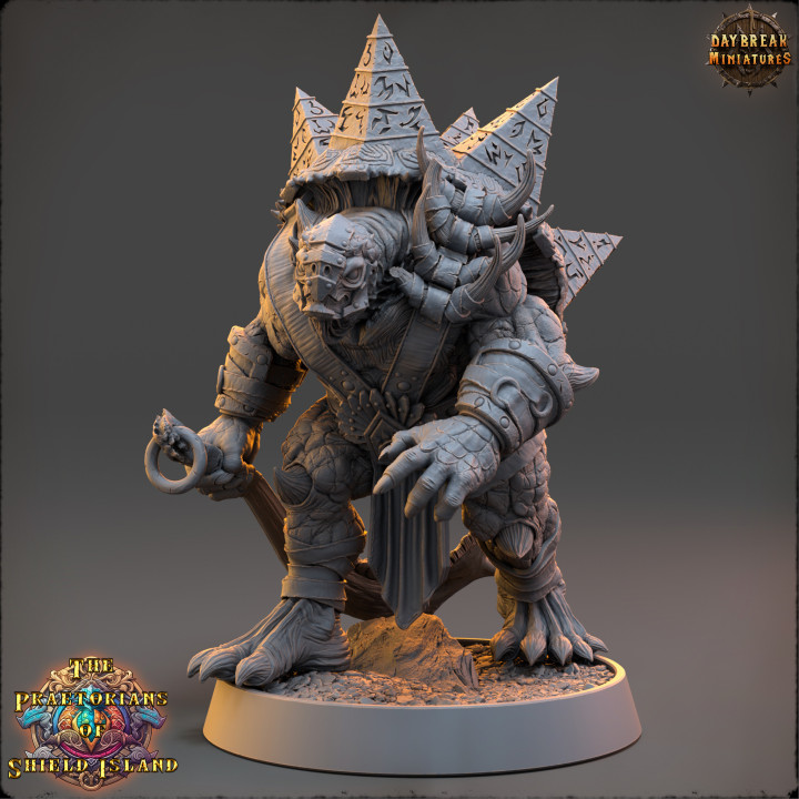 3D Printable Mermat - The Praetorians of Shield Island by Daybreak ...