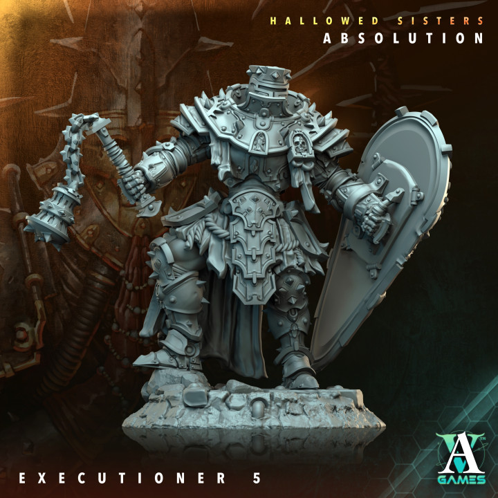 3D Printable Executioner by Archvillain Games