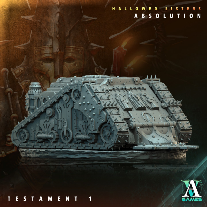 3D Printable Testament by Archvillain Games