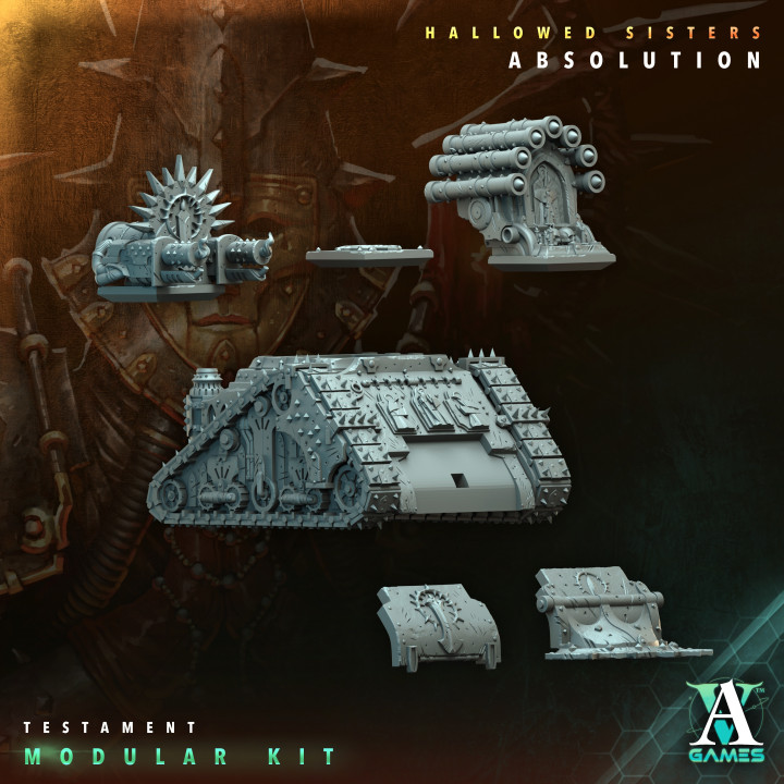 3D Printable Testament by Archvillain Games