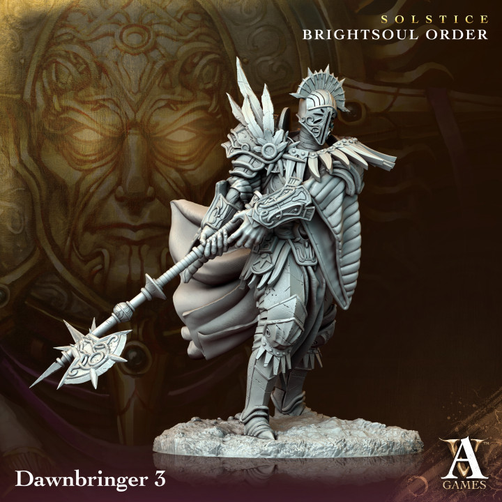 3D Printable Dawnbringer by Archvillain Games