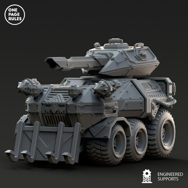 3D Printable Tanks - Dwarf Guilds by One Page Rules