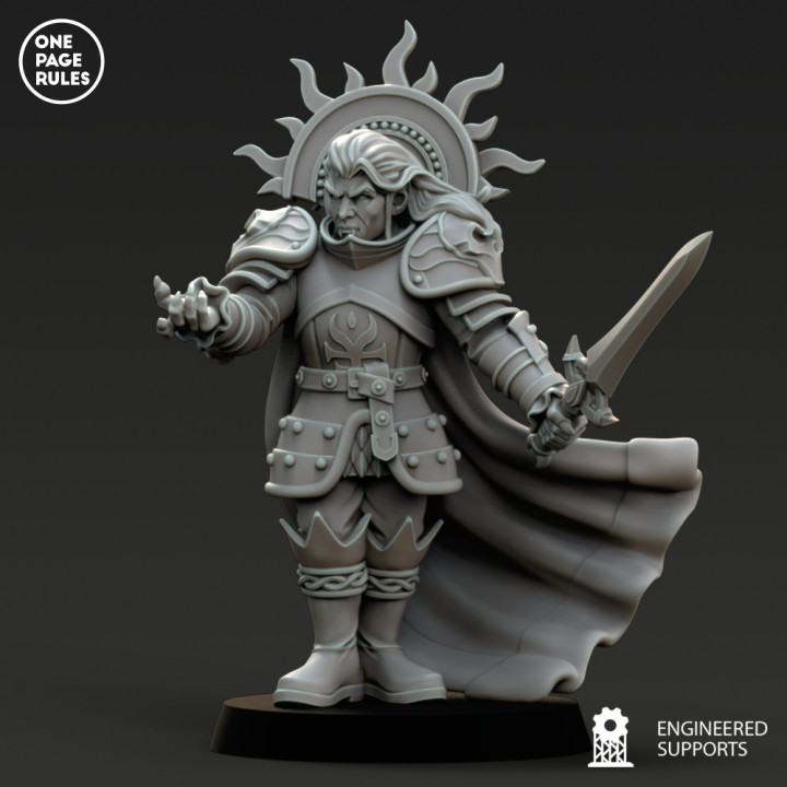 3D Printable Vampire Master (Lord) - Vampiric Undead by One Page Rules