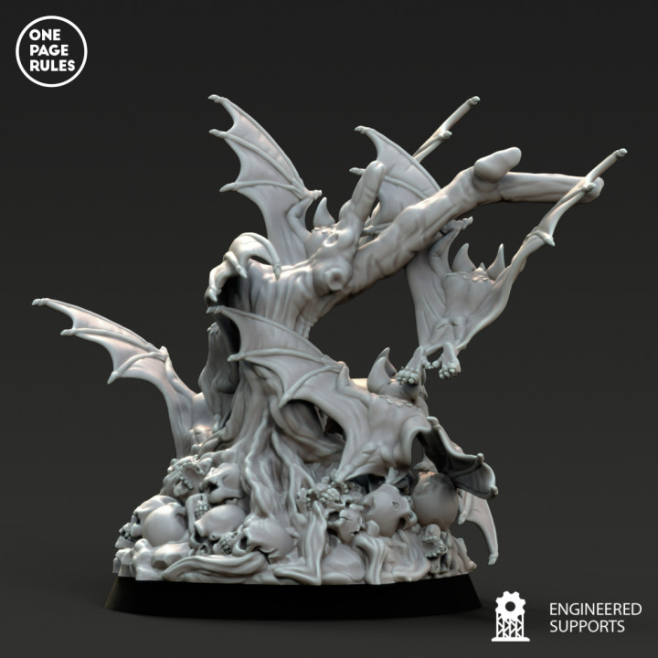 3D Printable Vampiric Bat Swarms by One Page Rules