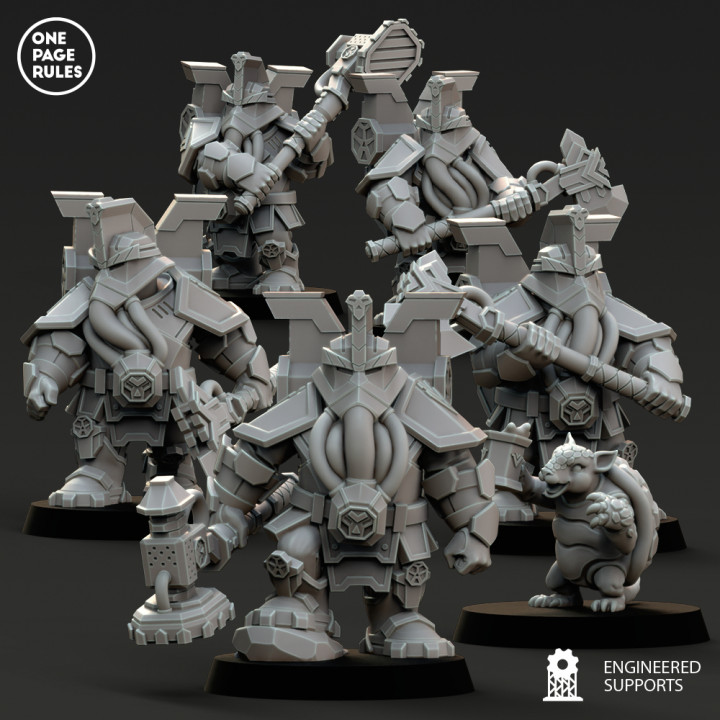 3D Printable Dwarf Guilds - Release #3 by One Page Rules