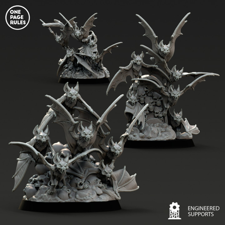 3D Printable Vampiric Undead - Release #1 by One Page Rules