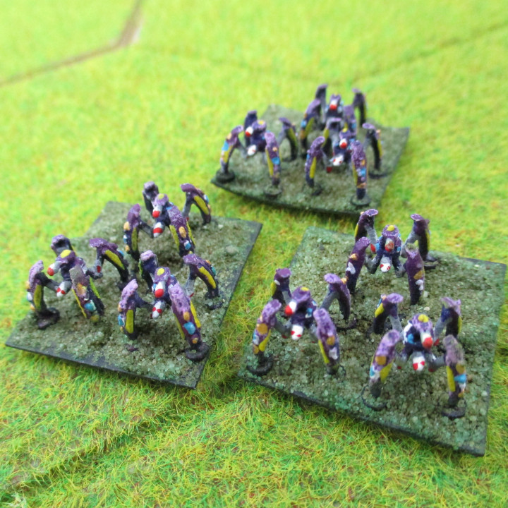 3D Printable MG144-YR001 Sya-Heelene Platoon by Aotrs Shipyards