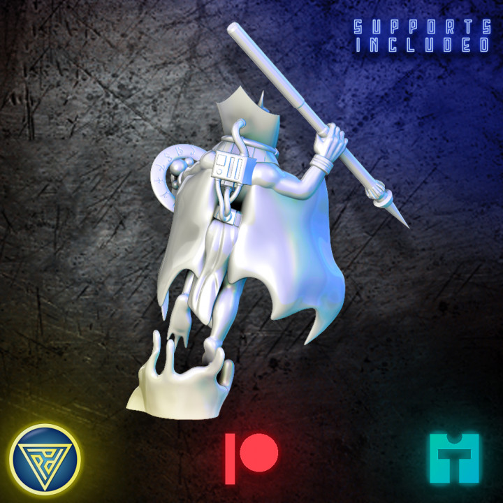 3D Printable Fin Alien Deepspeakers Set by Print Paint Play